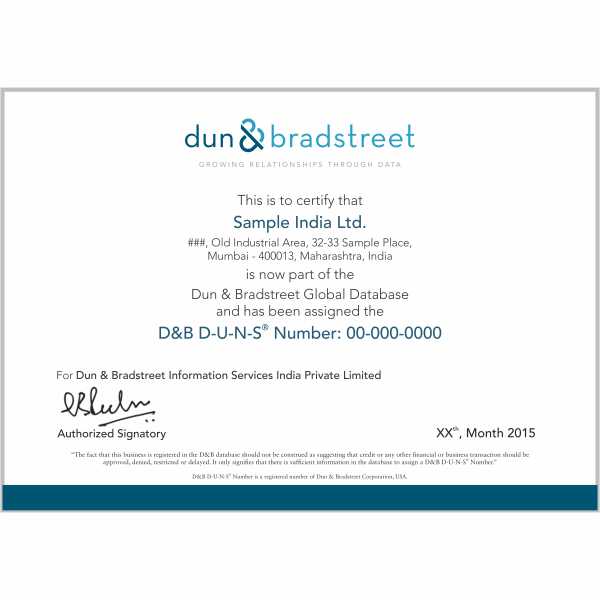 Enhance your Brand Credibility to Attract Global Business with Dun ...
